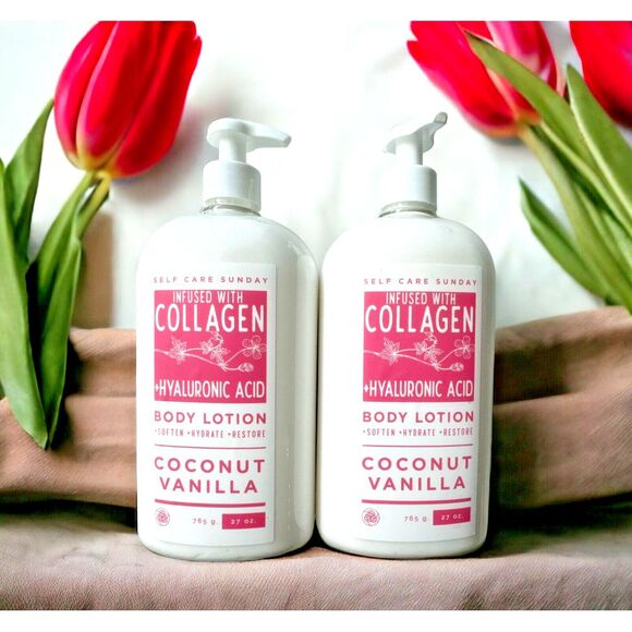 Skincare | Self Care Sunday Collagen Hyaluronic Acid Body Lotion ...